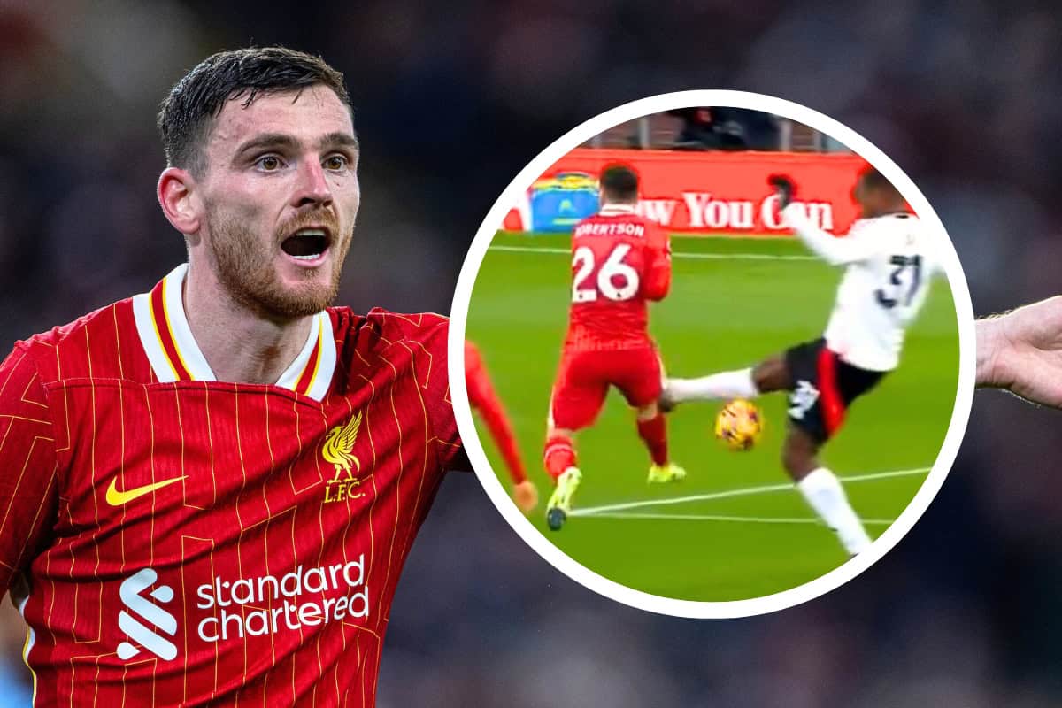 Robertson Red Card and Diop Tackle Controversy - Liverpool vs Fulham ... Robertson Red Card and Diop Tackle Controversy - Liverpool vs Fulham ...