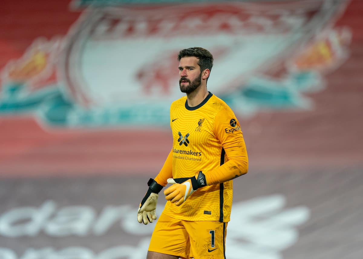 Alisson remains head and shoulders above the rest after No. 1's rocky ...