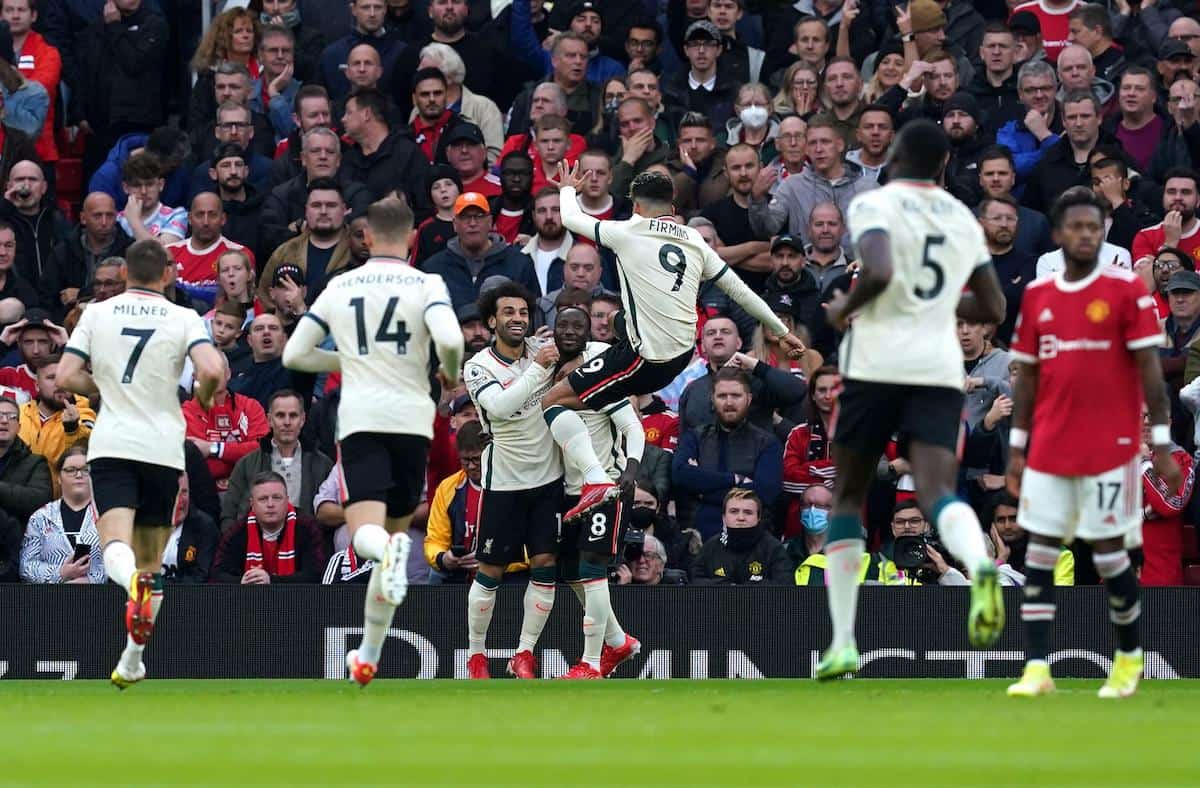 Man United 0 5 Liverpool Salah Hat Trick As Reds Run Riot At Old