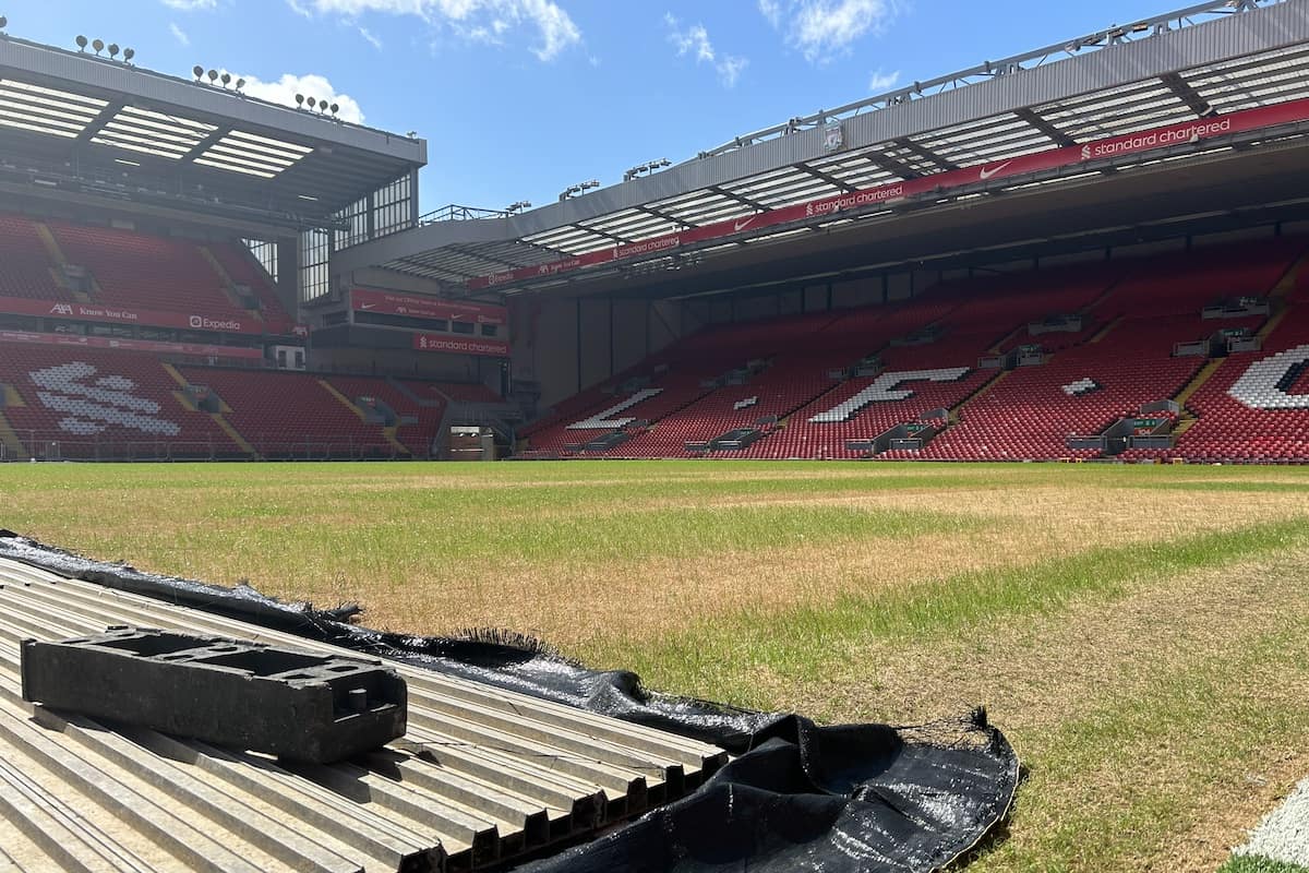 La vista desde el interior del nuevo Anfield Road Stand - Liverpool FC