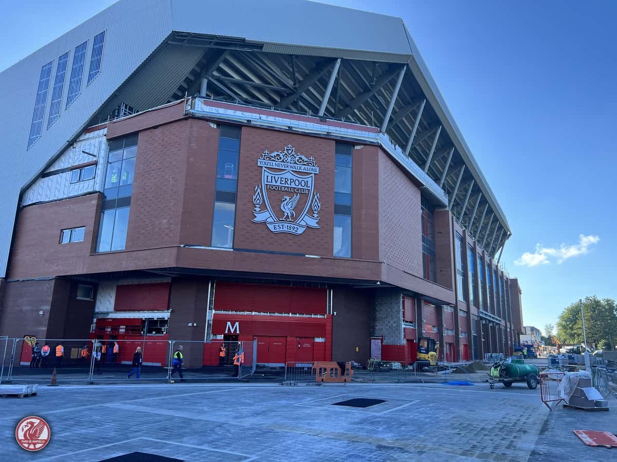 12 images and video inside Anfield Road End as fans gets first look at ...