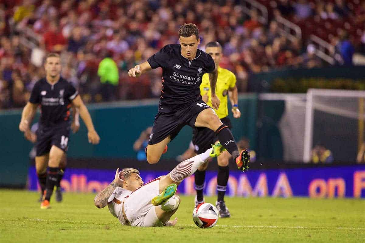 Photo: Liverpool round off US tour with 2-1 defeat to AS Roma