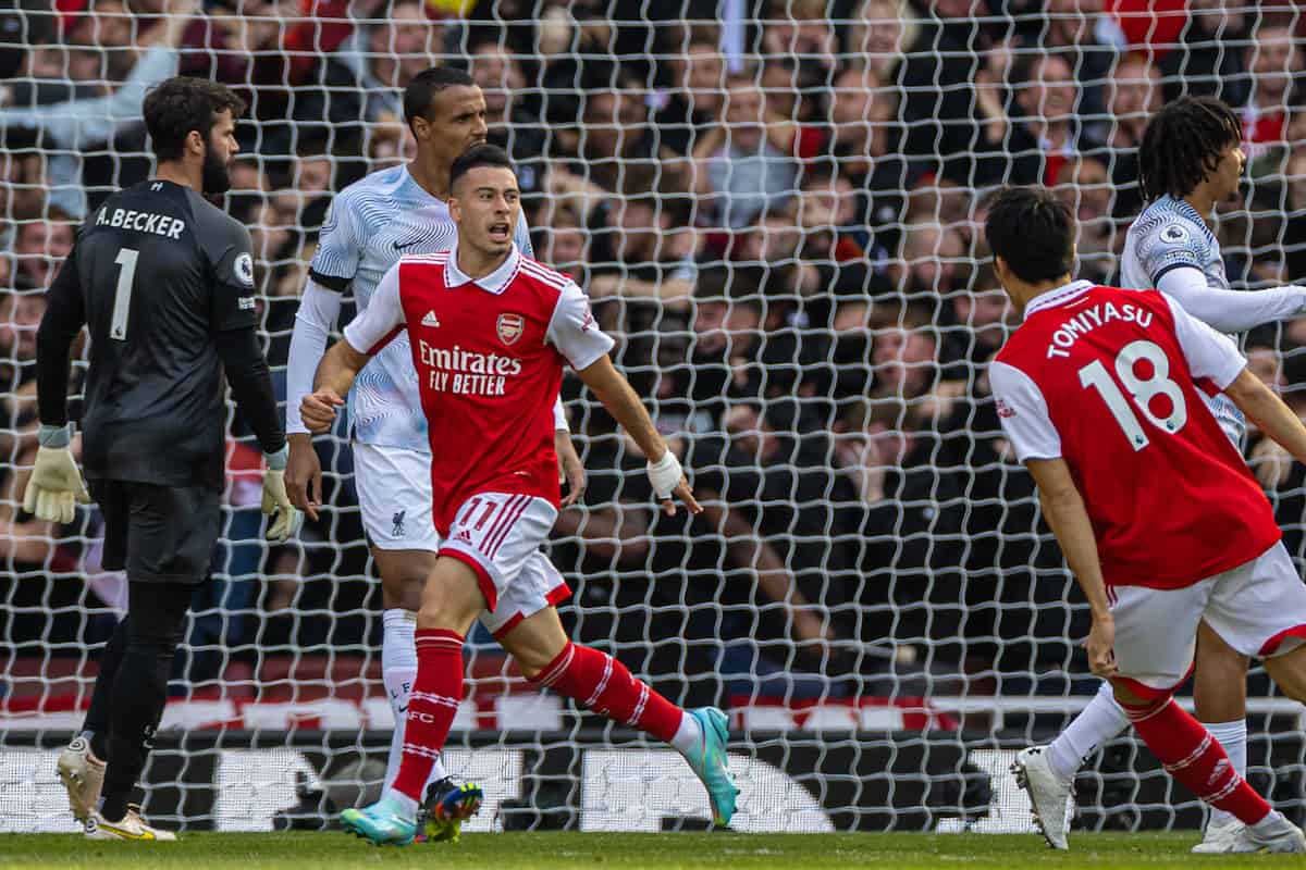 Arsenal 3-2 Liverpool: Reds pay the price for defensive fragilities