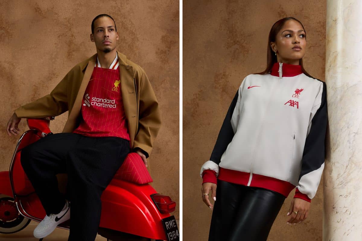 Liverpool FC home kit season 2024/25 - inspired by Rome '84