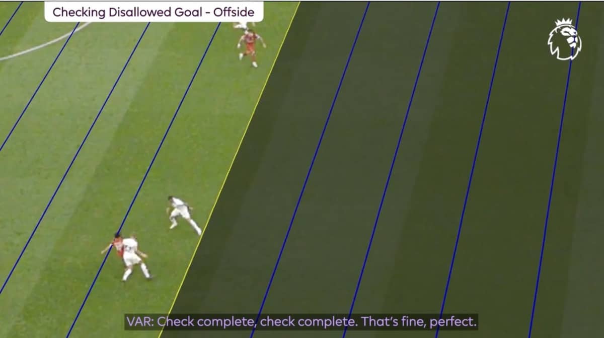 "Oh, for f***'s sake" - Full VAR audio of Luis Diaz offside decision ...